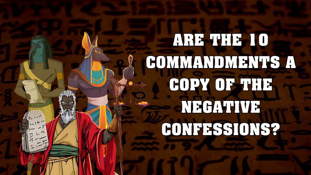 The Ten Commandments Are Not A Forgery, They Are Original Instructions ...